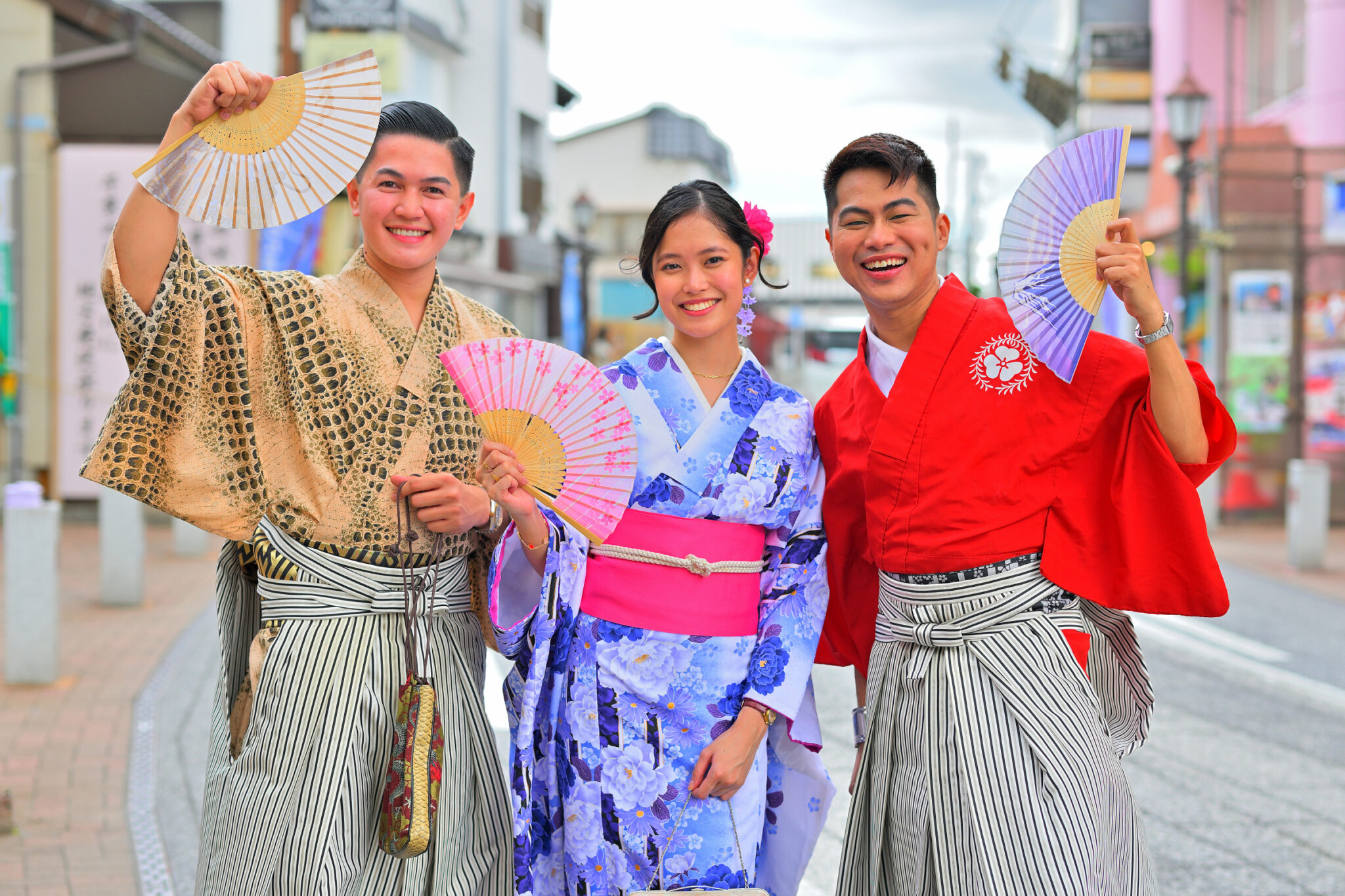 8/21 Kimono experience in Narita Japan. | Kimono Studio HANABI