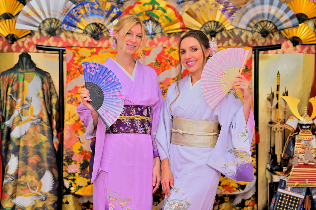 Kimono experience in Narita Japan. | Kimono Studio HANABI