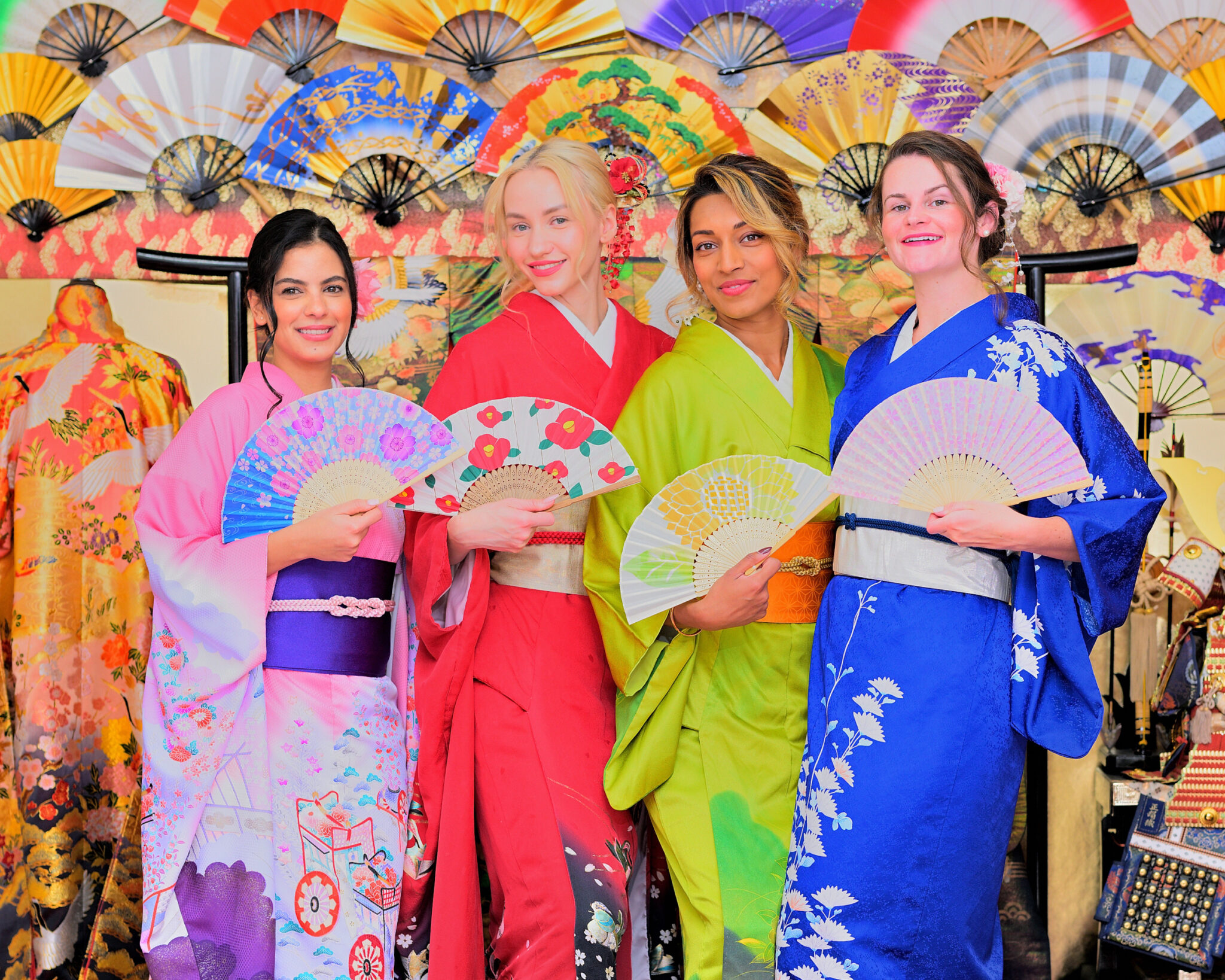 Kimono experience in Narita Japan. | Kimono Studio HANABI