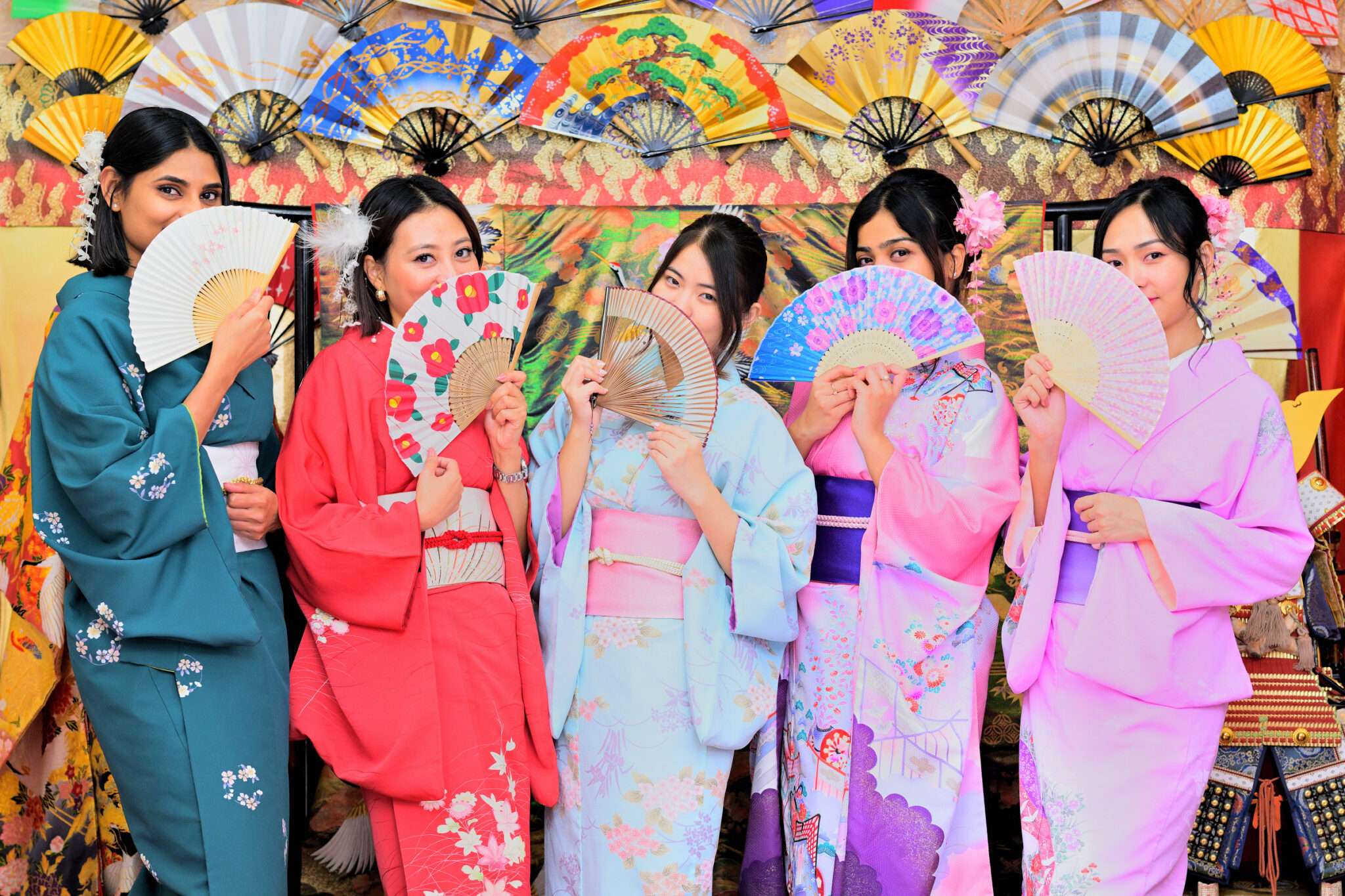 Kimono experience in Narita Japan. | Kimono Studio HANABI