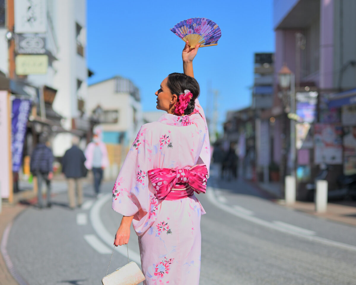 Kimono experience in Narita Japan. | Kimono Studio HANABI
